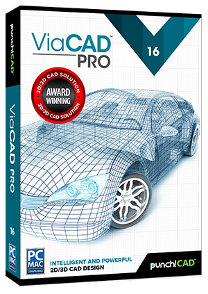 ViaCAD® 16 Pro by Punch!CAD™ - Professional 3D CAD Software for Win and Mac